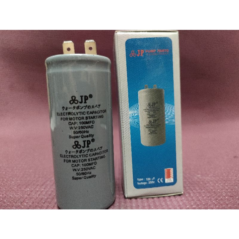 Jual JP Kapasitor Starting 100uf 250V Kapasitor 100uf 250V MURAH | Shopee Indonesia