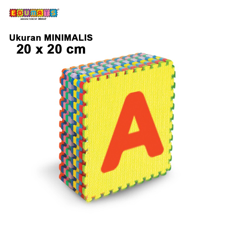 Jual IMAGE TOYS edumat karpet matras evamat 20 x 20 puzzle tikar Huruf ...
