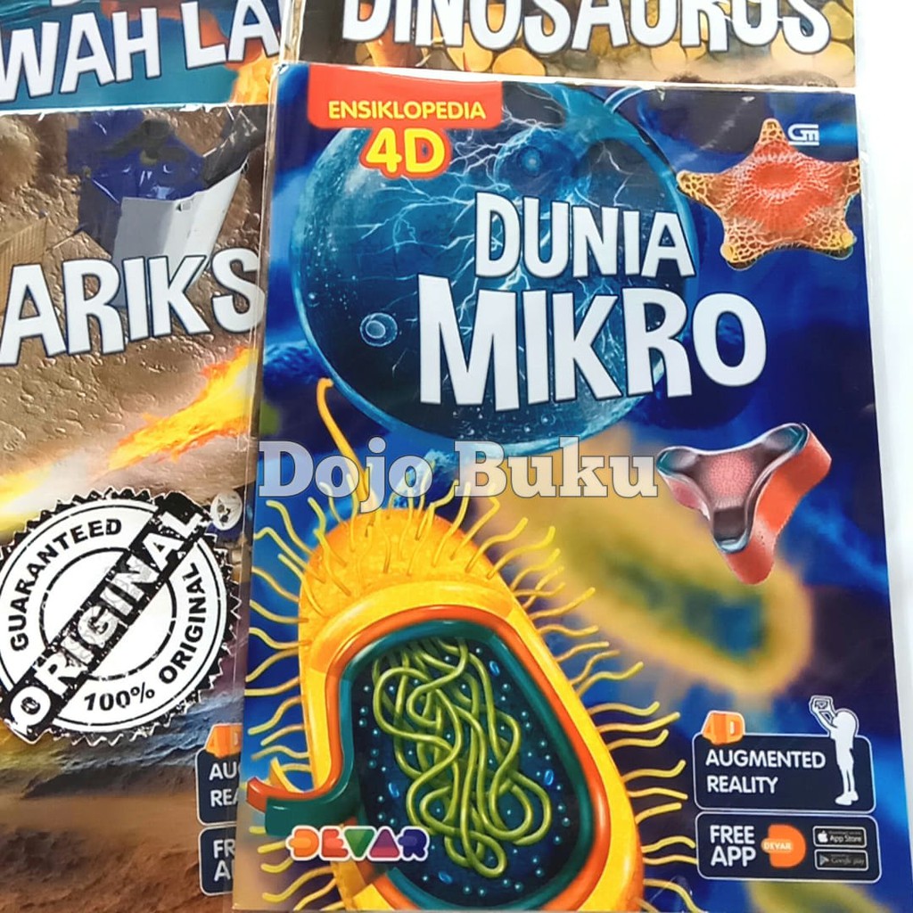 Jual Ensiklopedia 4D : Dunia Mikro by Devar Entertainment | Shopee ...