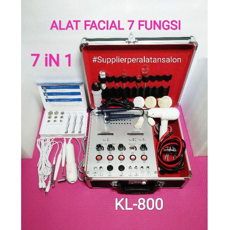 Jual 7in1 Alat facial 7 fungsi hf micro dermabrasi ultrasound detox ...