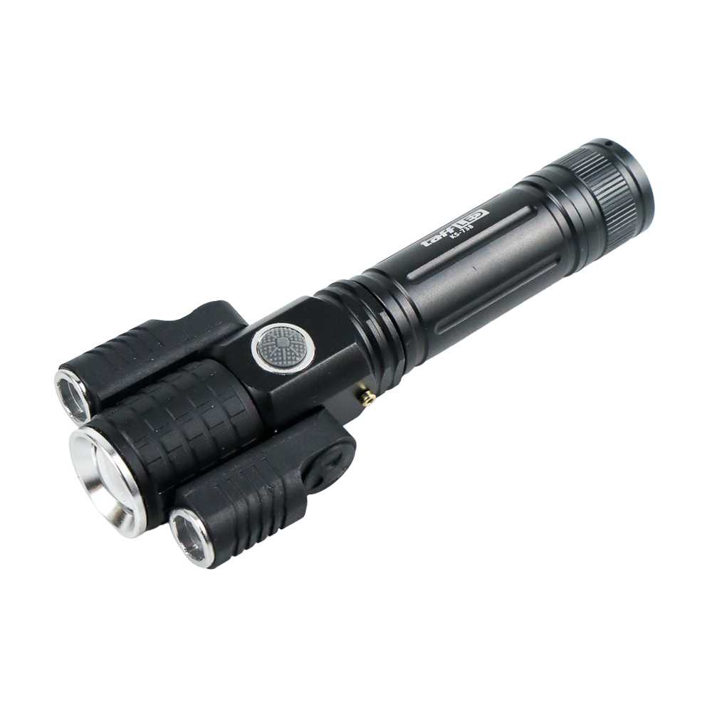 Jual SENTER LED ROTATING ZOOM CREE T6 + 2 x XPE 1500 LM ALAT PENERANGAN ...