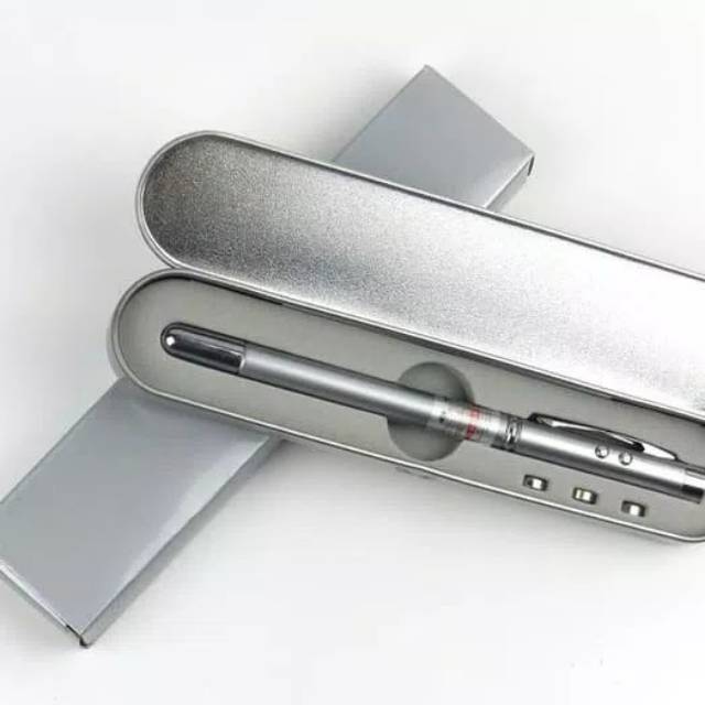 Jual Pulpen pen exclusive pena 5 in 1laser pointer box premium ...