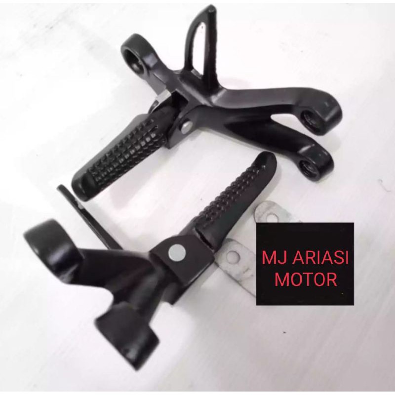 Jual FOOTSTEP GANTUNG/PIJAKAN KAKI BELAKANG FULL BLACK RACING SATRIA FU ...