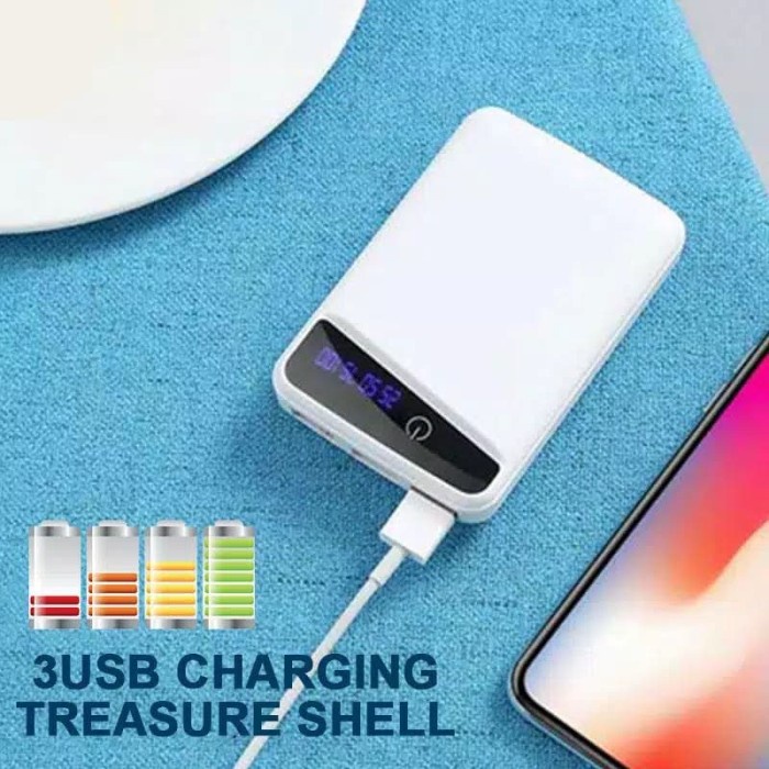 Jual Powerbank Case DIY + Modul Casing power bank Diy 3x18560 usb ...