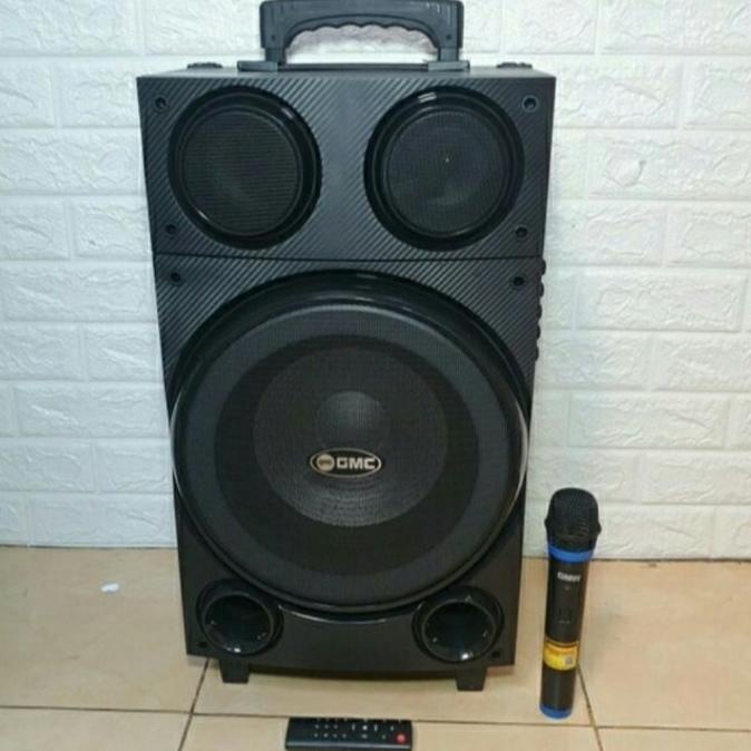 Jual Ampli Meeting / Speaker GMC portabel 897L / 897 L / 897-L | Shopee ...