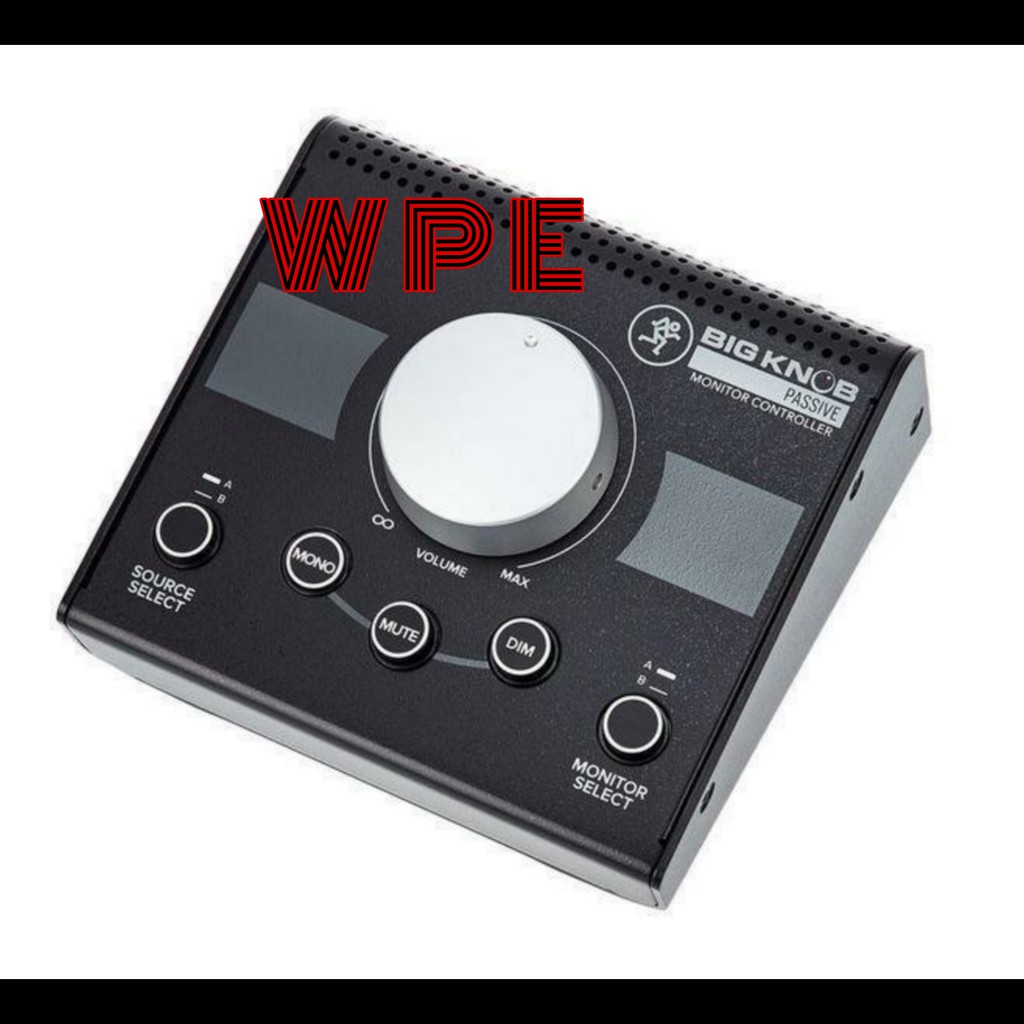 Jual Mackie Big Knob Passive 2x2 Studio Monitor Controller | Shopee ...