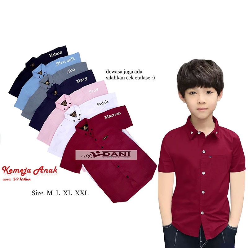 Promo Kemeja Anak Laki exclusive Laki