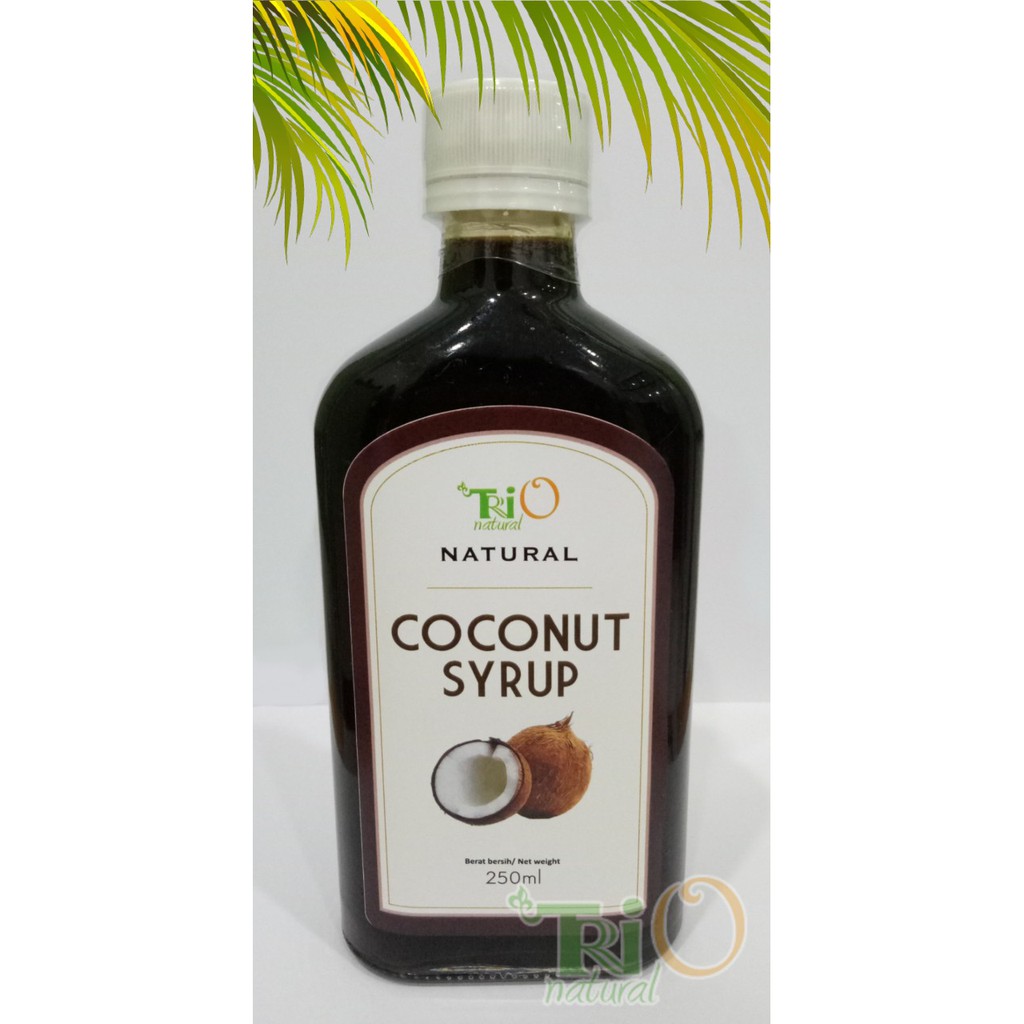 Jual Trio Natural Coconut Syrup 250 ml | Shopee Indonesia