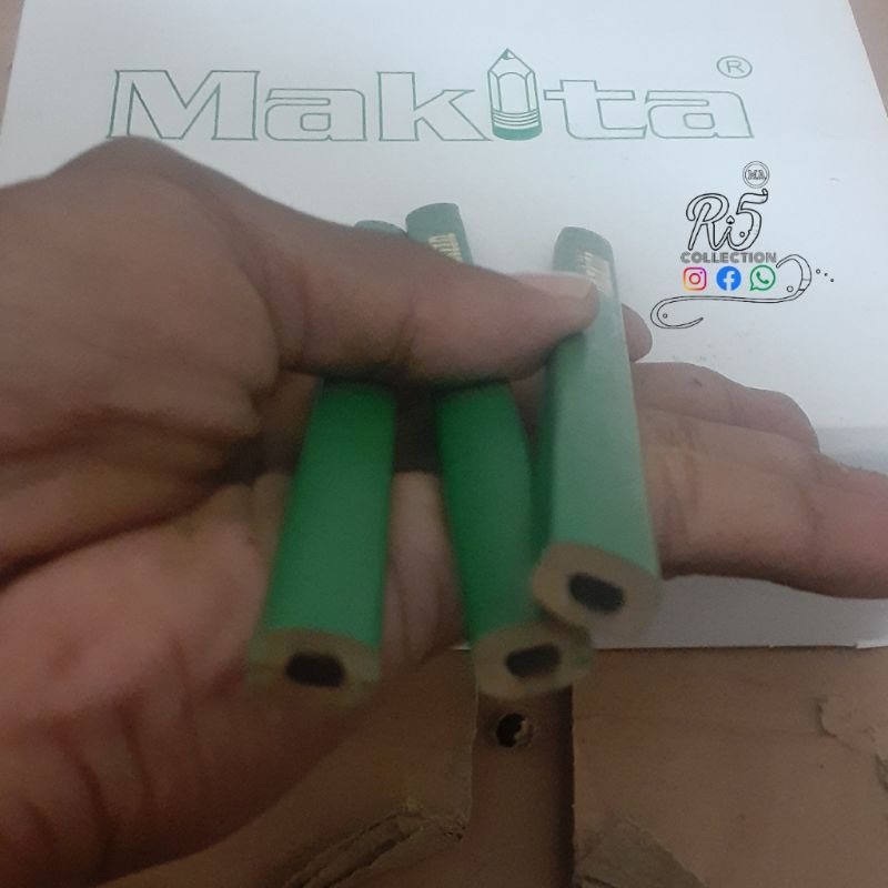 Jual PENSIL TUKANG KAYU , PENSIL TUKANG BANGUNAN , PENSIL MAKITA 1 BOX ...
