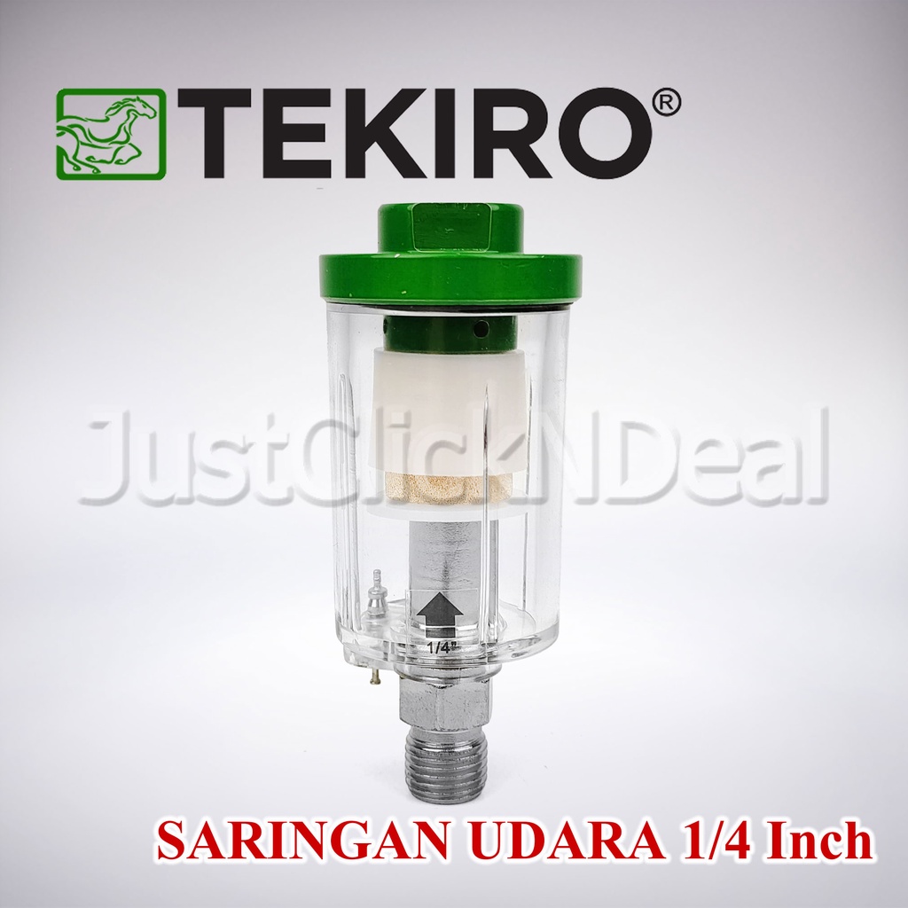 Jual Tekiro Oil Air Filter 1/4 Inch Saringan Udara Spray Gun Separator ...