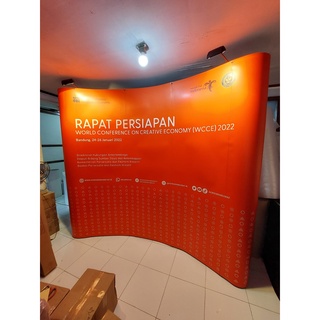 Jual Backwall / Backdrop seminar gathering partisi modul 3x3 LURUS ...