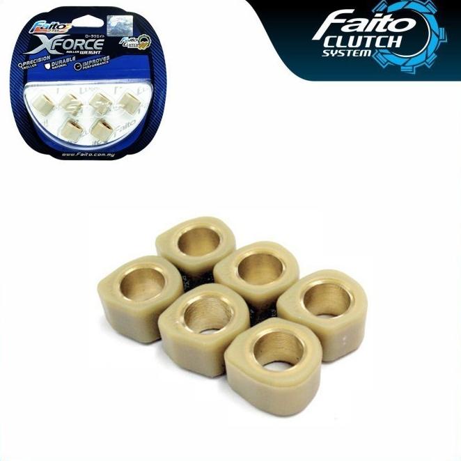 Jual Sliding Roller Vario 110 Cbs Techno Karbu 12 Gram X-Force Faito ...