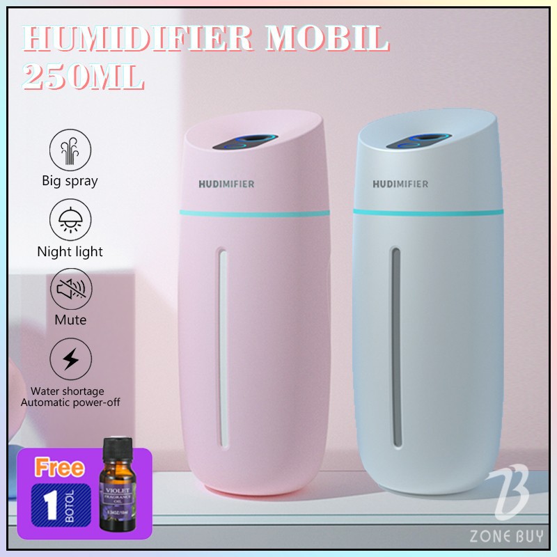 Jual 100% ORI Humidifier Diffuser Aroma Diffuser 250ML Oil Diffuser ...