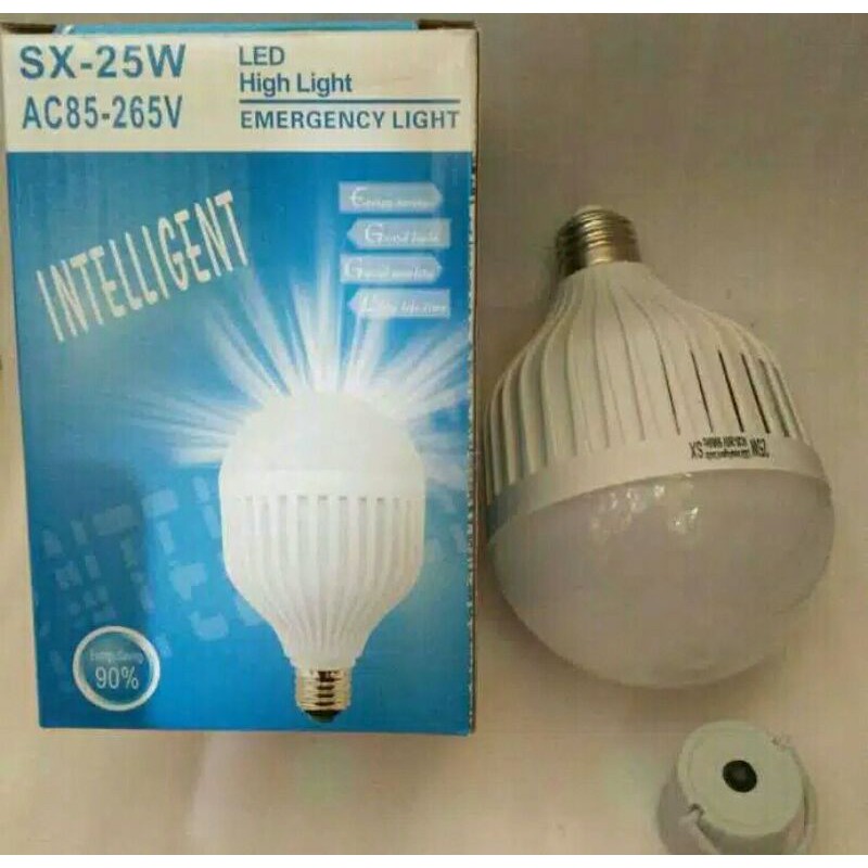 Jual Lampu Emergency SX-25W | Bohlam LED Model Sentuh 25 Watt | Shopee ...