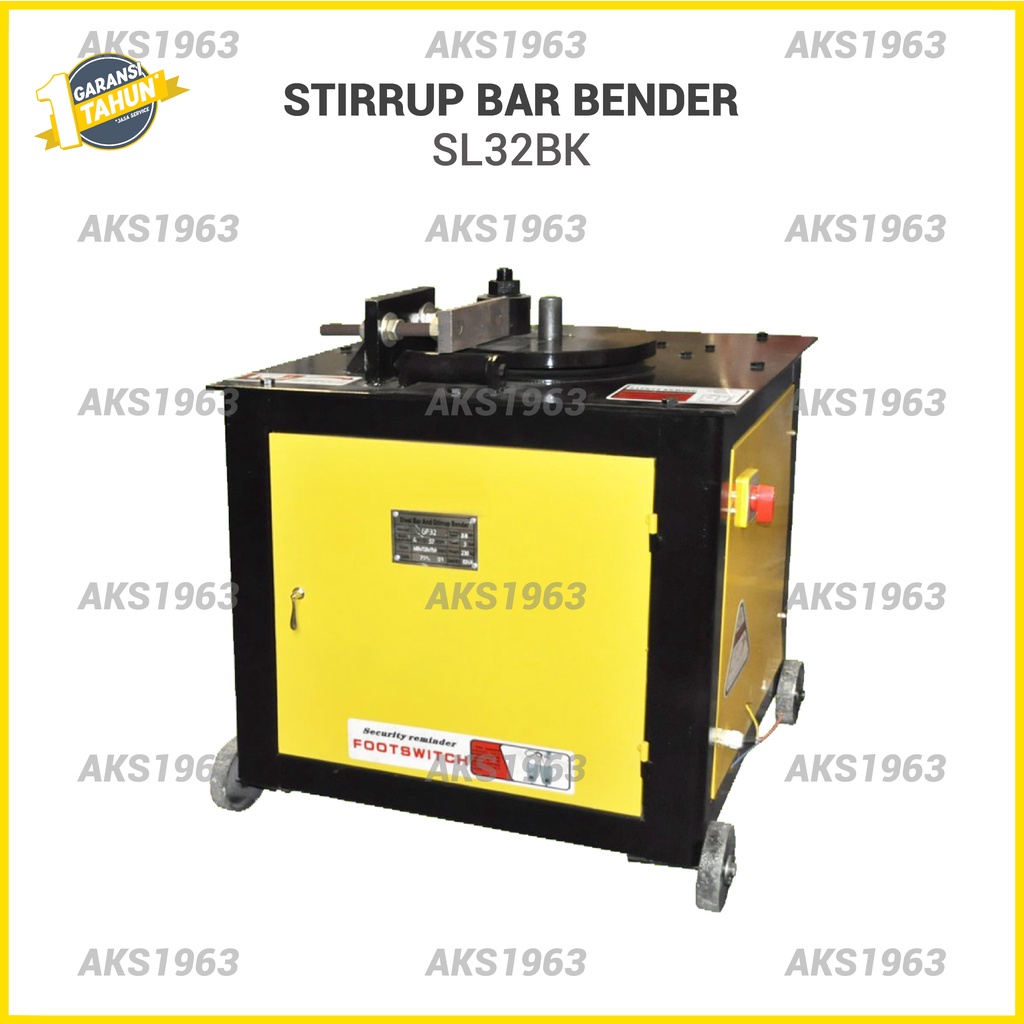 Jual Mesin Penekuk Besi Beton 32 mm - Stirrup Bending Machine - SL-32BK ...