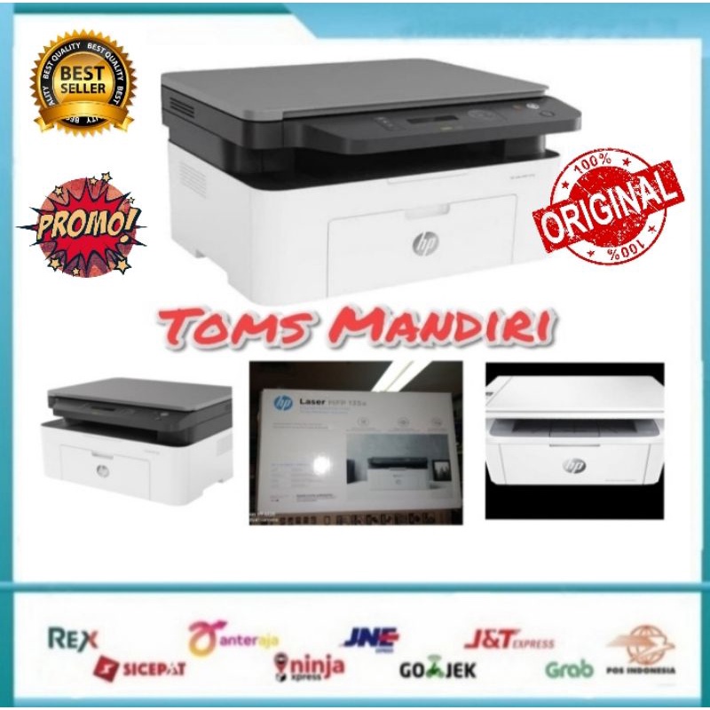 Jual HP Printer Laserjet MFP 135a Multifunction ( Print,Scan,Copy ) | Shopee Indonesia
