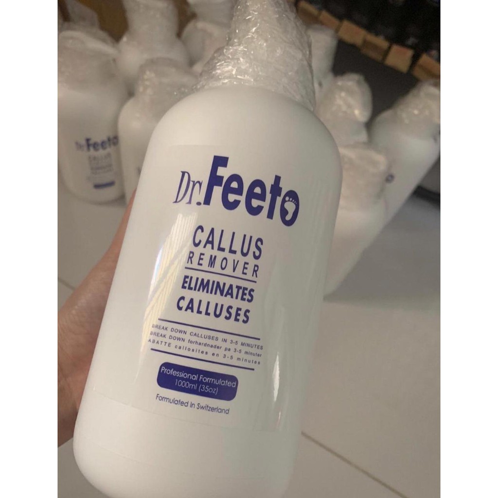 Jual Dr. FEETO CALLUS REMOVER ELIMINATES CALLUSES 1 LITER | Shopee ...