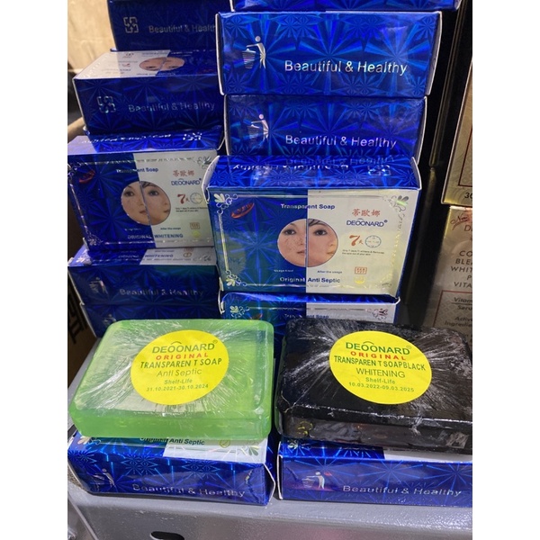 Jual SABUN DEONARD original dan antiseptic (hitam dan hijau) | Shopee ...