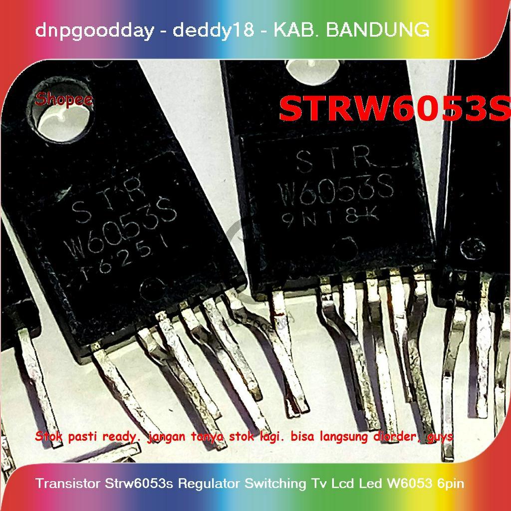 Jual Transistor Strw6053s Regulator Switching Tv Lcd Led W6053 6pin | Shopee Indonesia