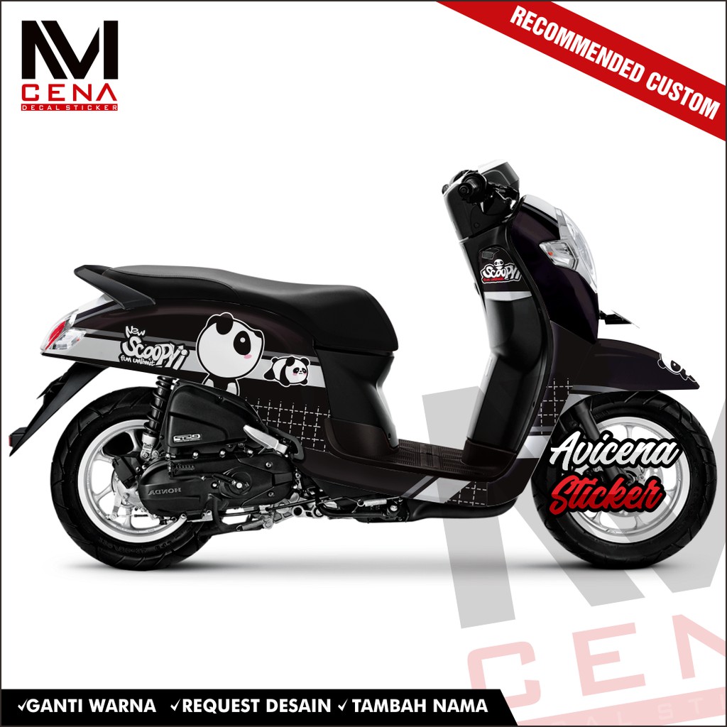 Jual Sticker Decal scoopy full body Decal Sticker Scopy New Fi 2017 ...