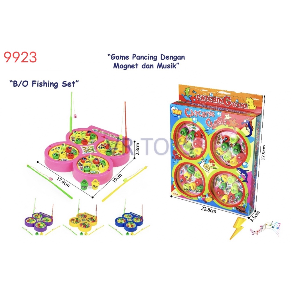 Jual MAINAN ANAK PANCINGAN BATERAI / 9923 | Shopee Indonesia