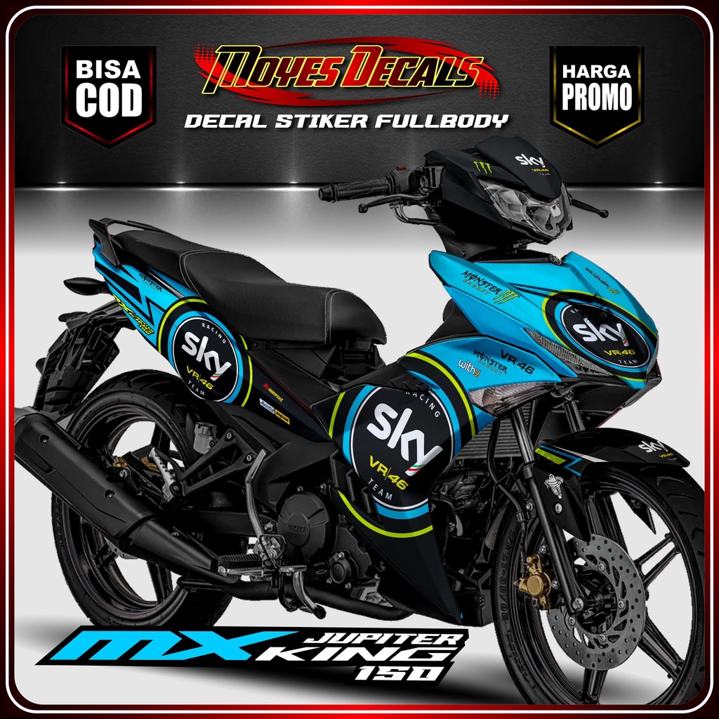 Jual Stiker Decal Mx King Full Body Premium Quality Motif SKY Stiker ...