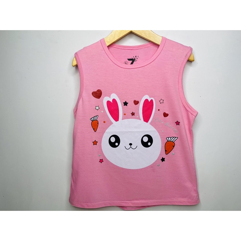 Jual Singlet anak perempuan-singlet CUTE BUNNY 1-10 tahun | Shopee ...