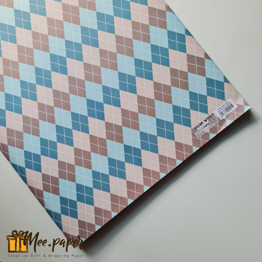 Jual Kertas Kado Sansan Wawa Motif Pattern 09 Wajik, Bungkus / Wrapping ...
