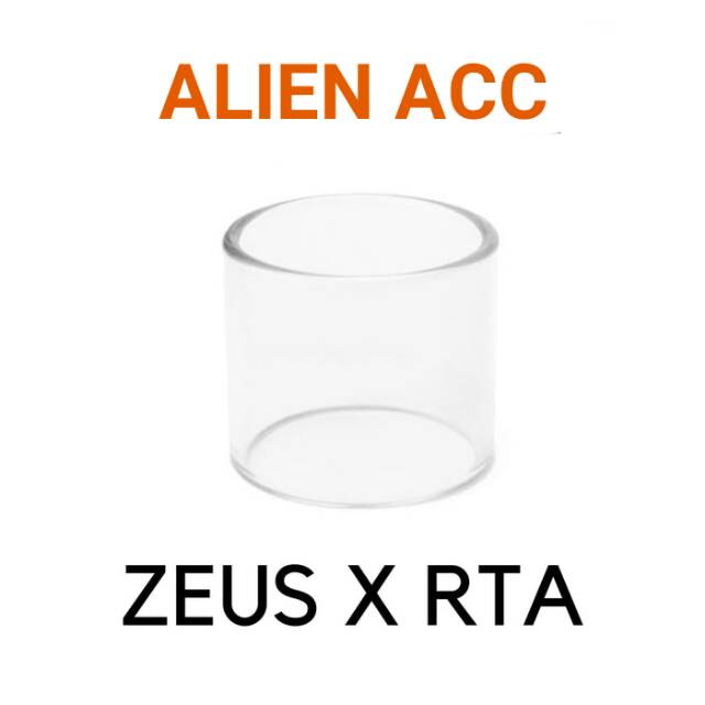 Jual Kaca Zeus X RTA Geekvape Z X RTA Flat Lurus Glass Tank | Shopee ...