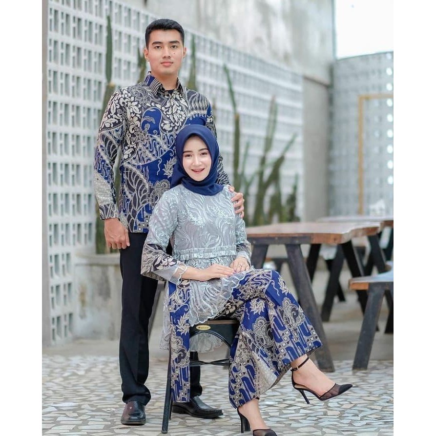 Jual Baju Batik Couple DESTY - Set Kemeja dan Kebaya Batik by MyShafira ...