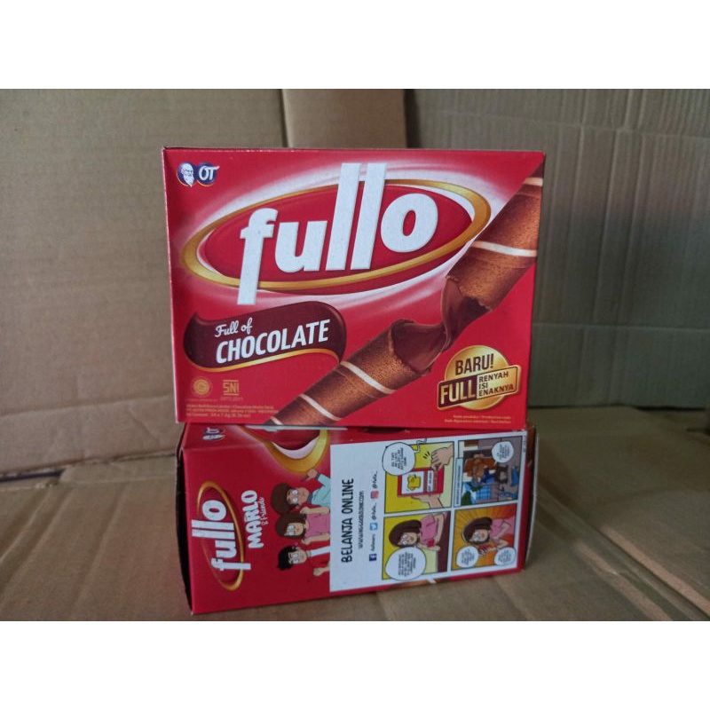 Jual Fullo Wafer Roll 1 pak isi 24 pcs | Shopee Indonesia