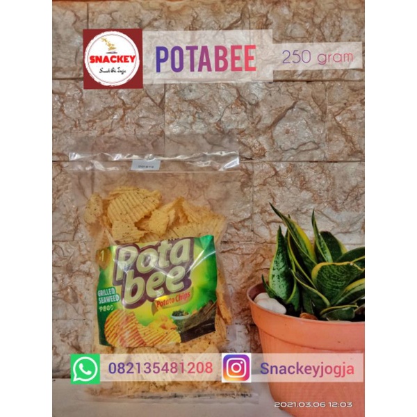 Jual POTABEE SEAWEED / BBQ 250GRAM REPACK ORIGINAL | Shopee Indonesia