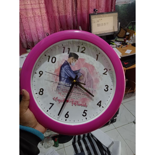 Jual JAM DINDING CUSTOM GAMBAR SESUKAMU | JAM PROMOSI | JAM SOUVENIR ...