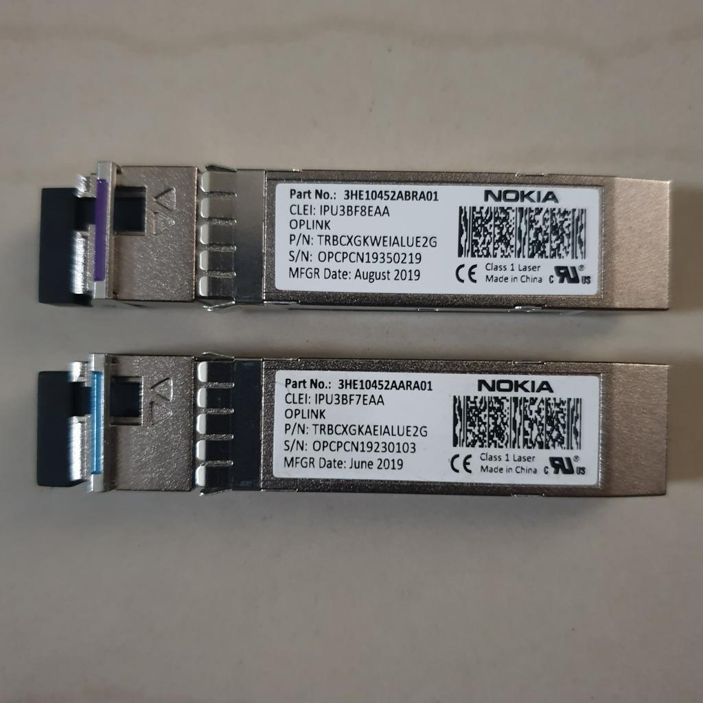 Jual SFP+ BIDI NOKIA 10G 40km Single Core (Sepasang) | Shopee Indonesia