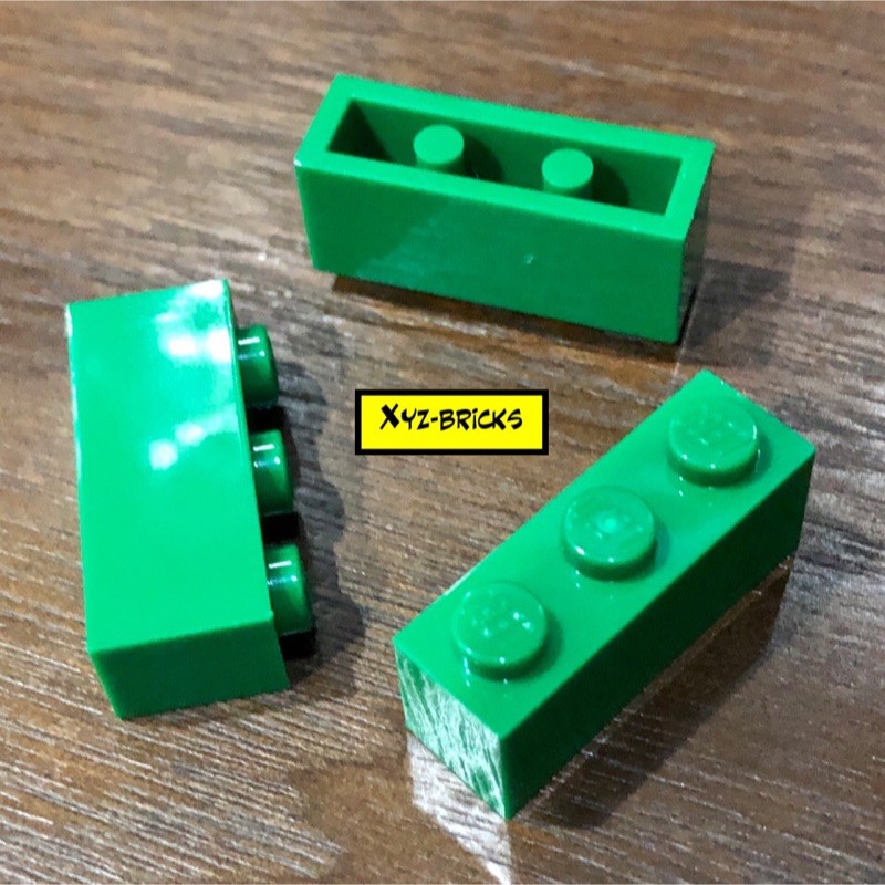Jual LEGO PARTS 4109679 - Brick 1x3 Dark Green | Shopee Indonesia