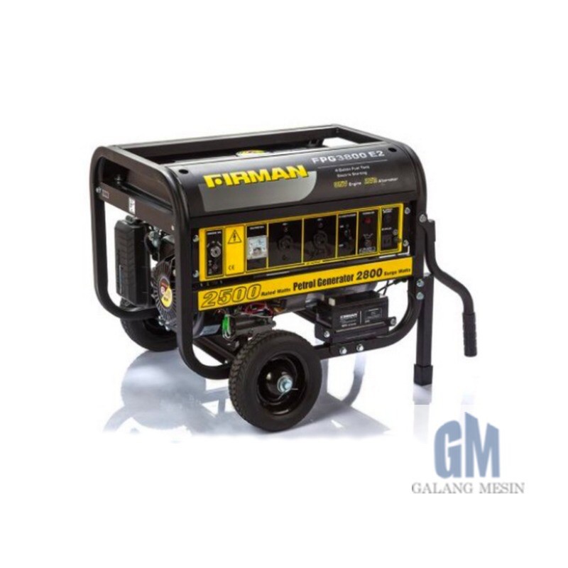 Jual FIRMAN Mesin Pembangkit Listrik Genset Bensin FPG 3800 E2 Gasoline ...