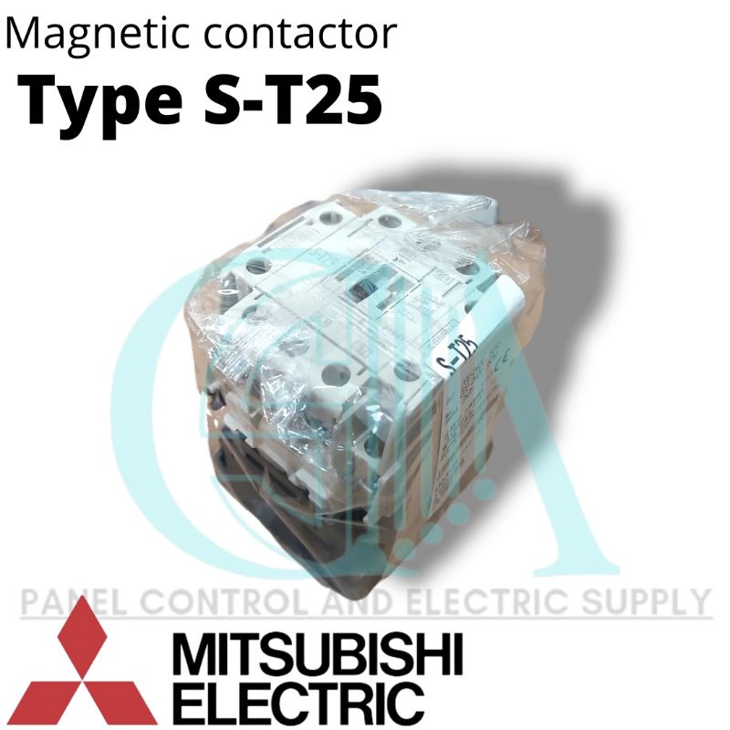 Jual Magnetic Contactor MITSUBISHI type S-T25 kontaktor automatis set ...