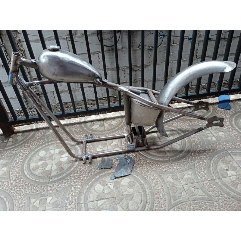 Jual Rangka Motor Chopper, Paket Rangka Chopper, Frame Motor Chopper ...
