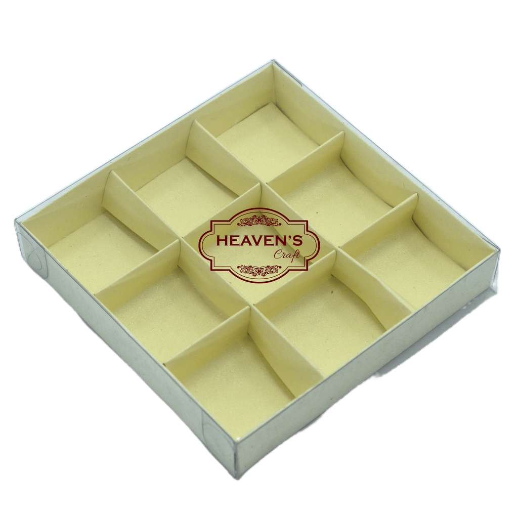 Jual Box mika coklat/praline isi 9 | Shopee Indonesia