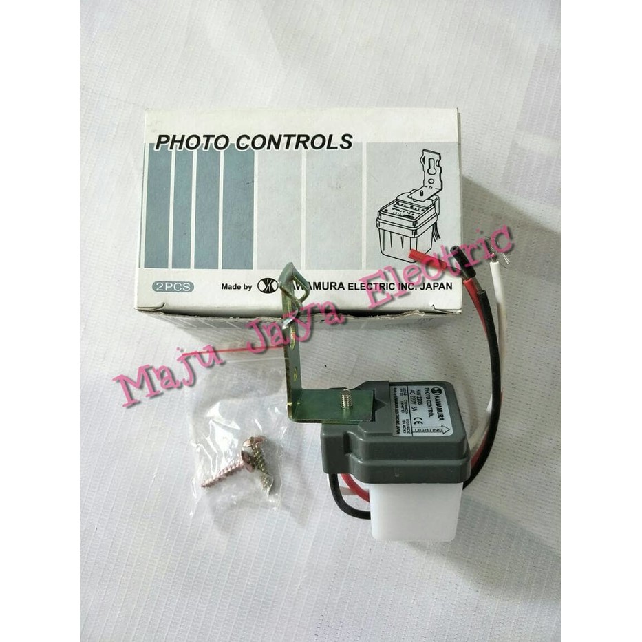 Jual Photo Control Foto Cell Sel Sensor Cahaya Kawamura Jepang 3 A ...
