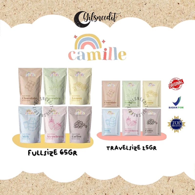 Jual [Ready] Masker Camille Beaute New Formula • Camille Mask BPOM ...