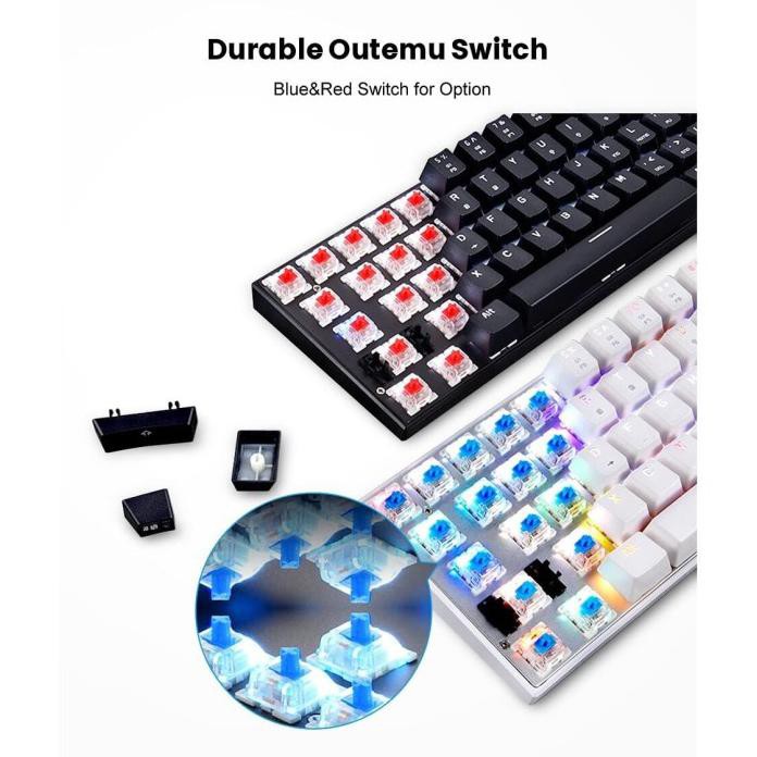 Jual MECHANICAL KEYBOARD MOTOSPEED CK62 WIRED BLUETOOTH DUAL MODE ...