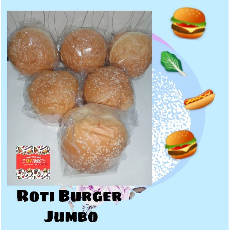 Jual Roti Burger Jumbo Ori | Shopee Indonesia