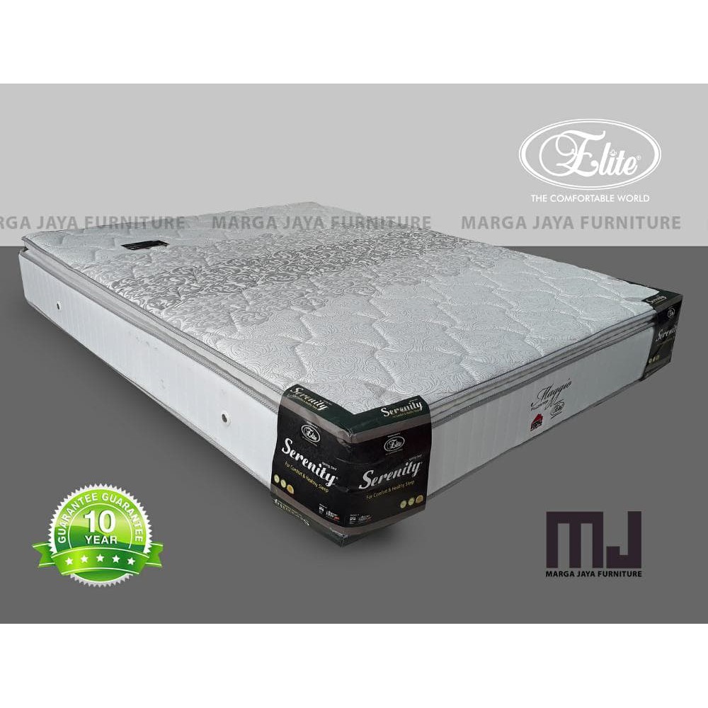 Jual Elite Serenity Spring bed 160x200 Kasur sj Pillow top not latex ...