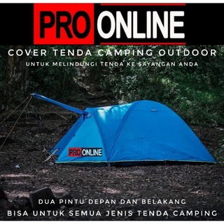 Jual cover tenda teras cover layer tenda camping outdoor | Shopee Indonesia