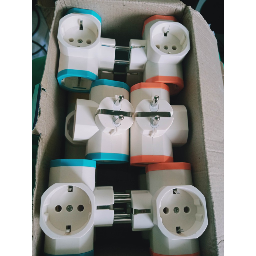 Jual Steker multi/colokan 3 besar | Shopee Indonesia