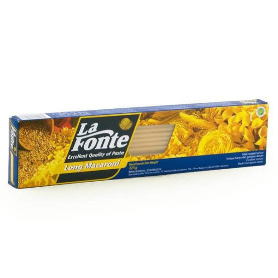 Jual La Fonte Long Macaroni 225gram | Shopee Indonesia