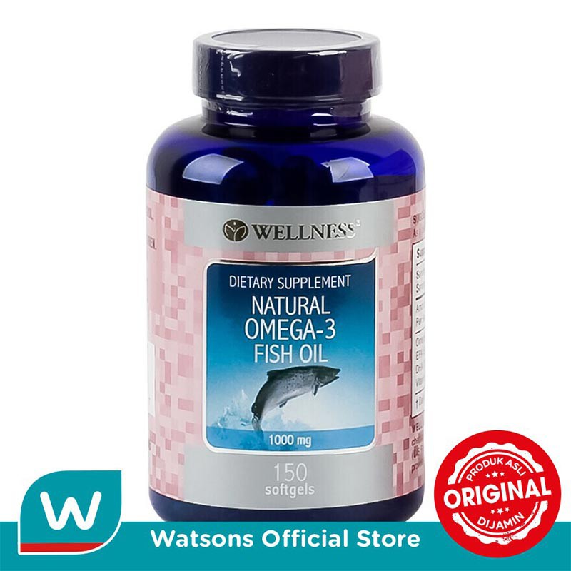 Jual Wellness Omega 3 1000mg 150's | Shopee Indonesia