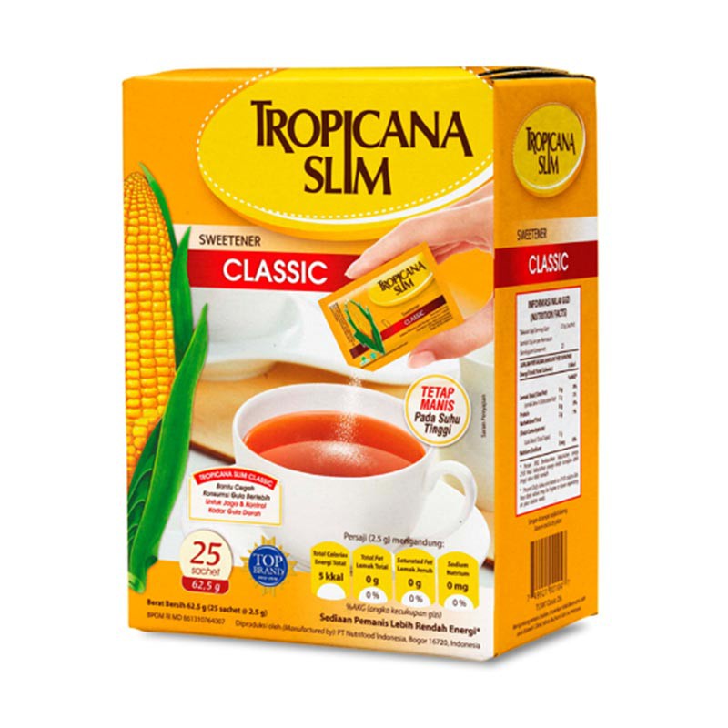 Jual Tropicana Slim Classic / Pemanis Untuk Batasi Gula | Shopee Indonesia