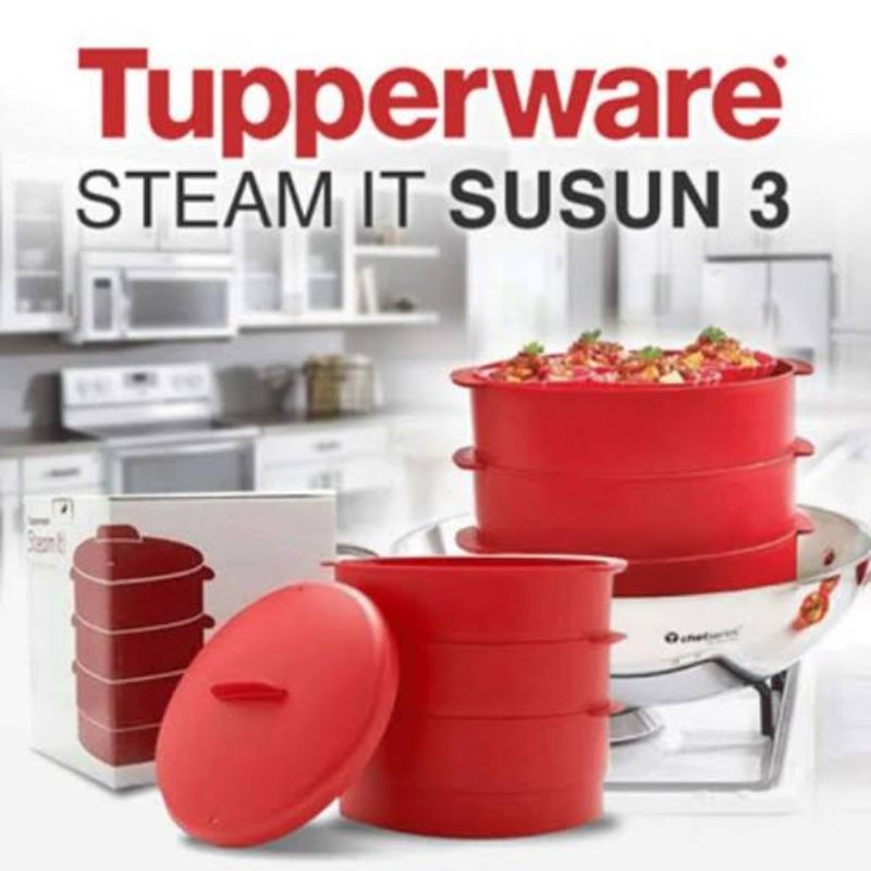 Jual Alat Pengukus Tupperware Steam it | Shopee Indonesia